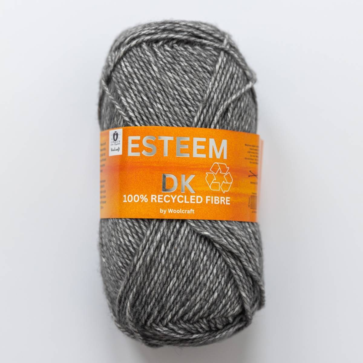 Woolcraft Esteem DK - Charcoal (03) | The Knitting Network