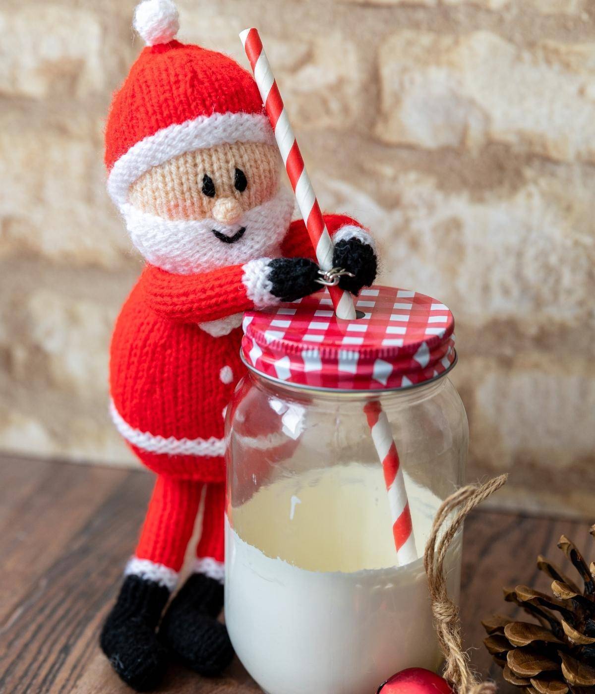 Santa Toy And Chimney Christmas Stocking Knitting Patterns | The ...
