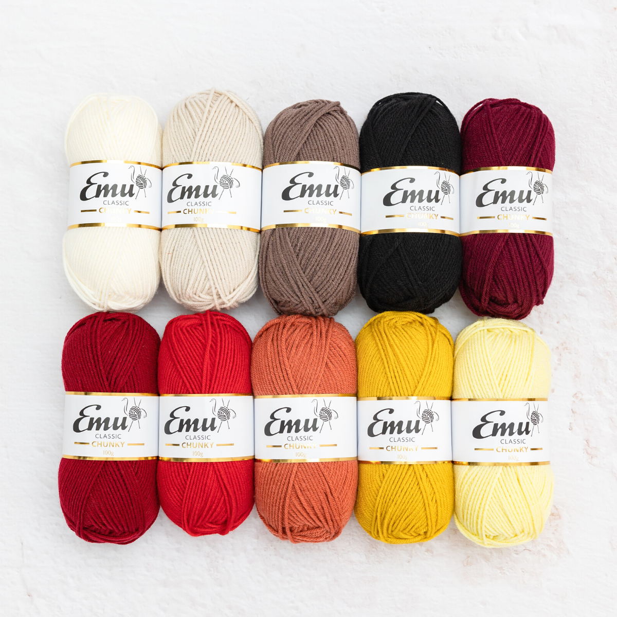 Emu Classic Chunky Bundle - Desert | The Knitting Network