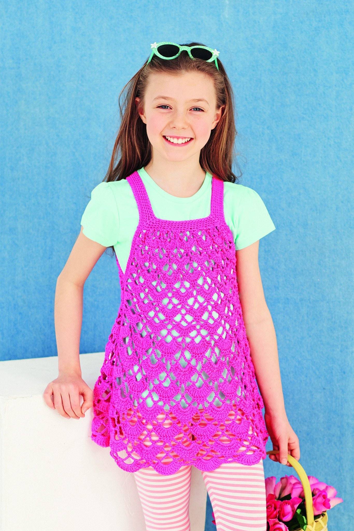 Girls Dress Crochet Pattern | The Knitting Network