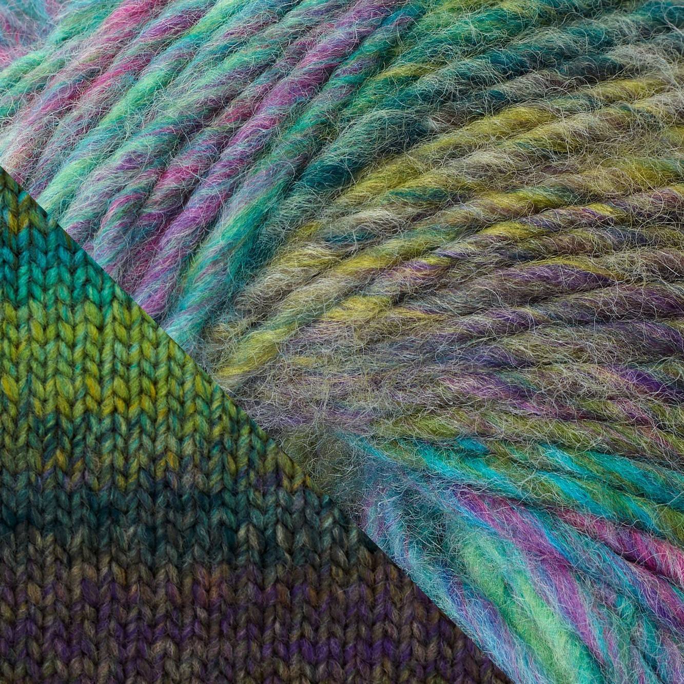 Sirdar Jewelspun Chunky with Wool - Emerald Shore (201) | The Knitting ...